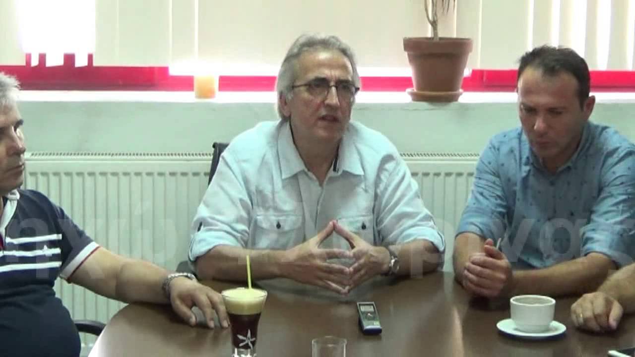 Ο πρόεδρος της Γ.Σ.Ε.Ε. στο Εργατικό Κέντρο Φλώρινας - YouTube