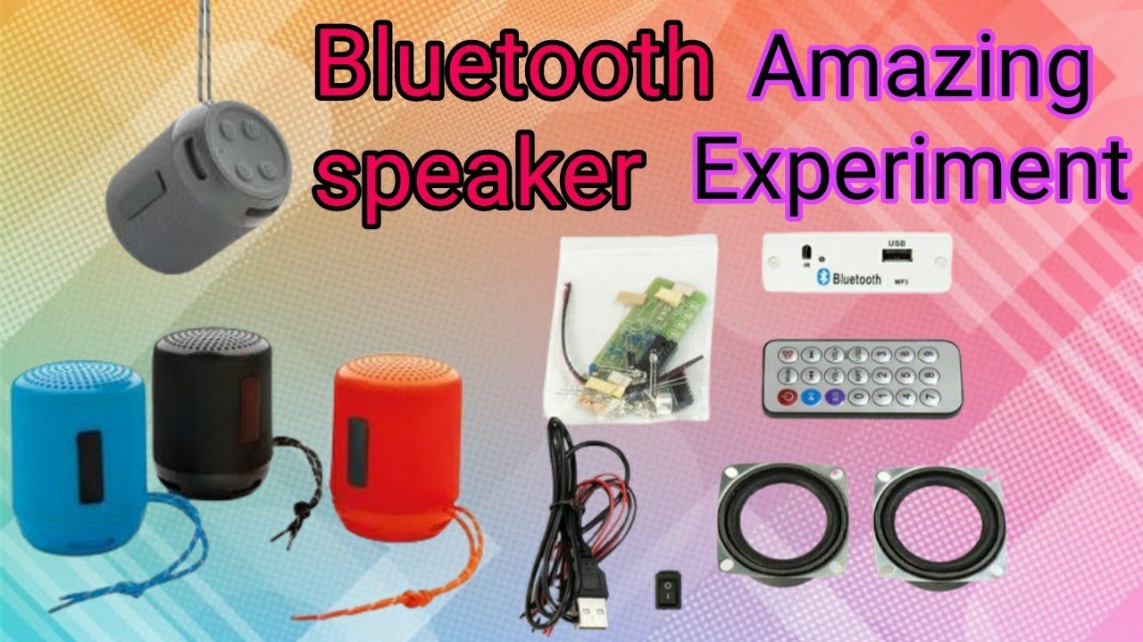 amazing bluetooth speaker experiment _ science project @CrazyXYZ - YouTube