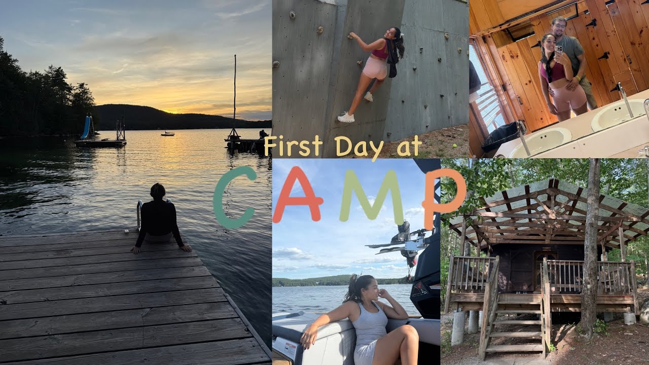 First Time at Camp: Camp Day 1 - YouTube