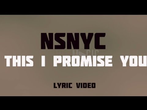 NSYNC - This I Promise You (Lyric Video) - YouTube