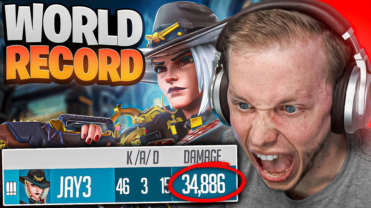 How I Set My RECORD For MOST DAMAGE in Overwatch 2... - YouTube