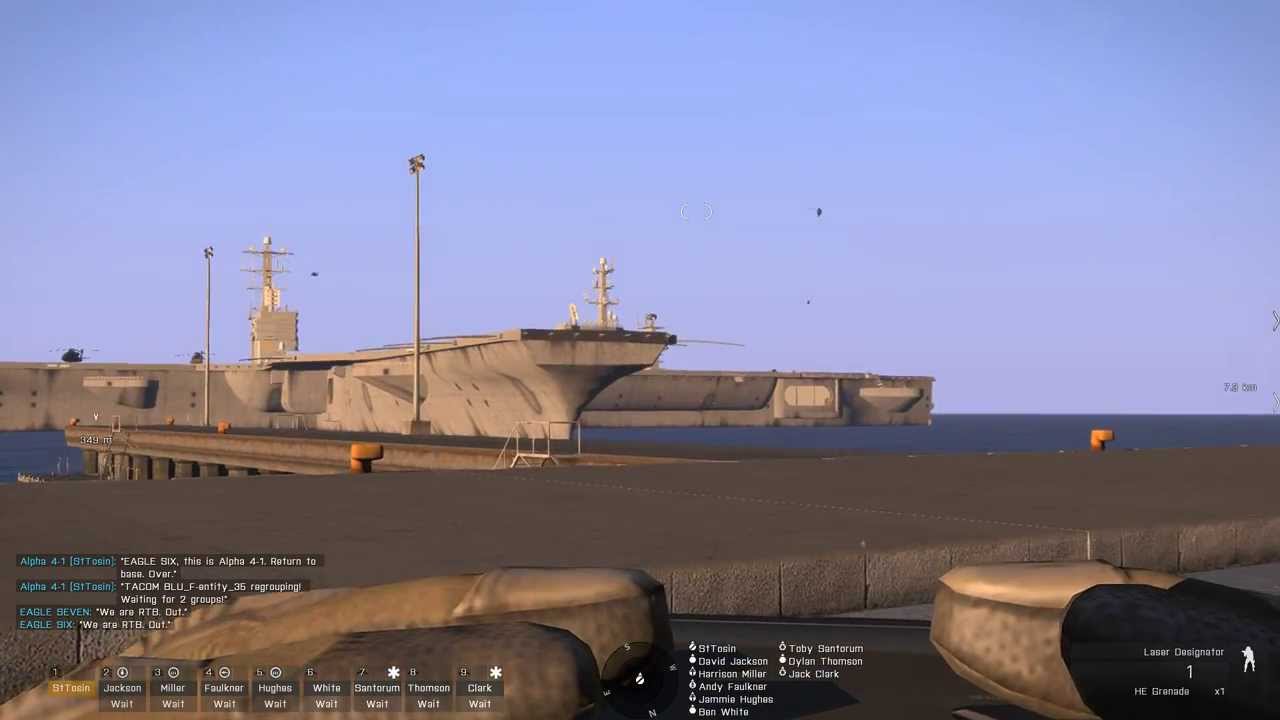 Arma 3 ALiVE Combat Support - YouTube
