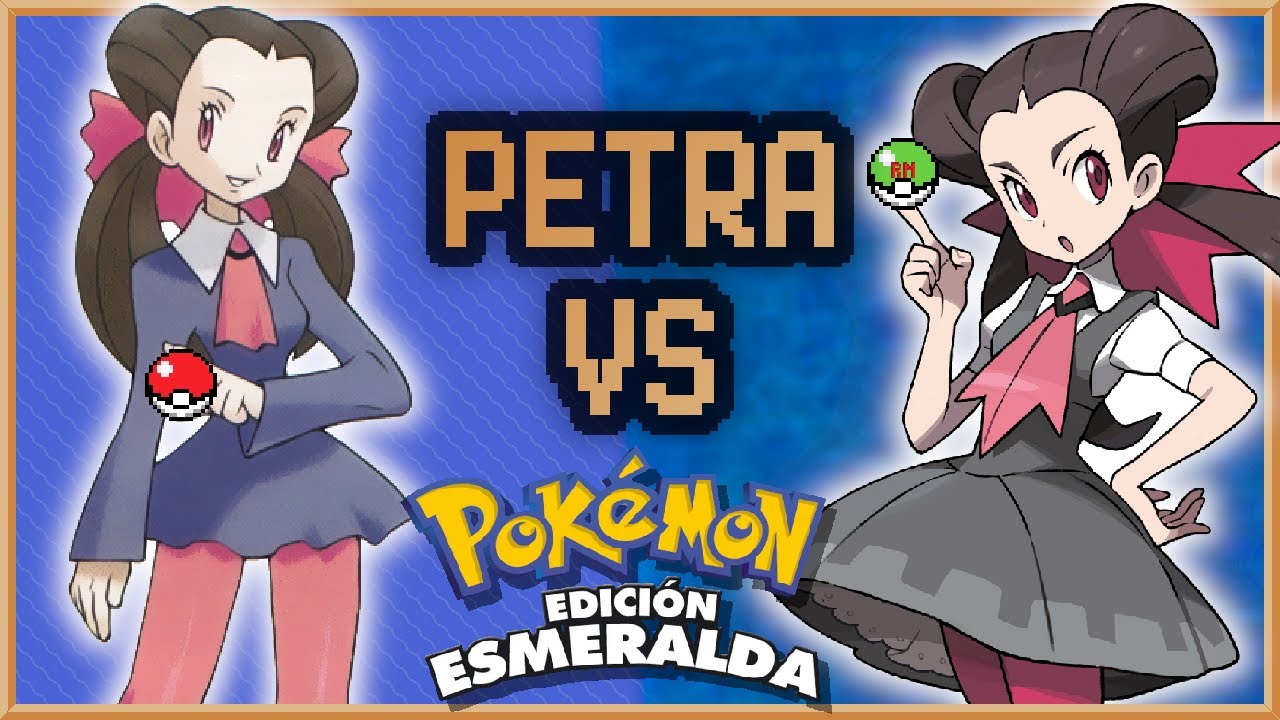 ¿Puede PETRA terminar Pokémon Esmeralda SIN CAMBIAR ATAQUES? - YouTube