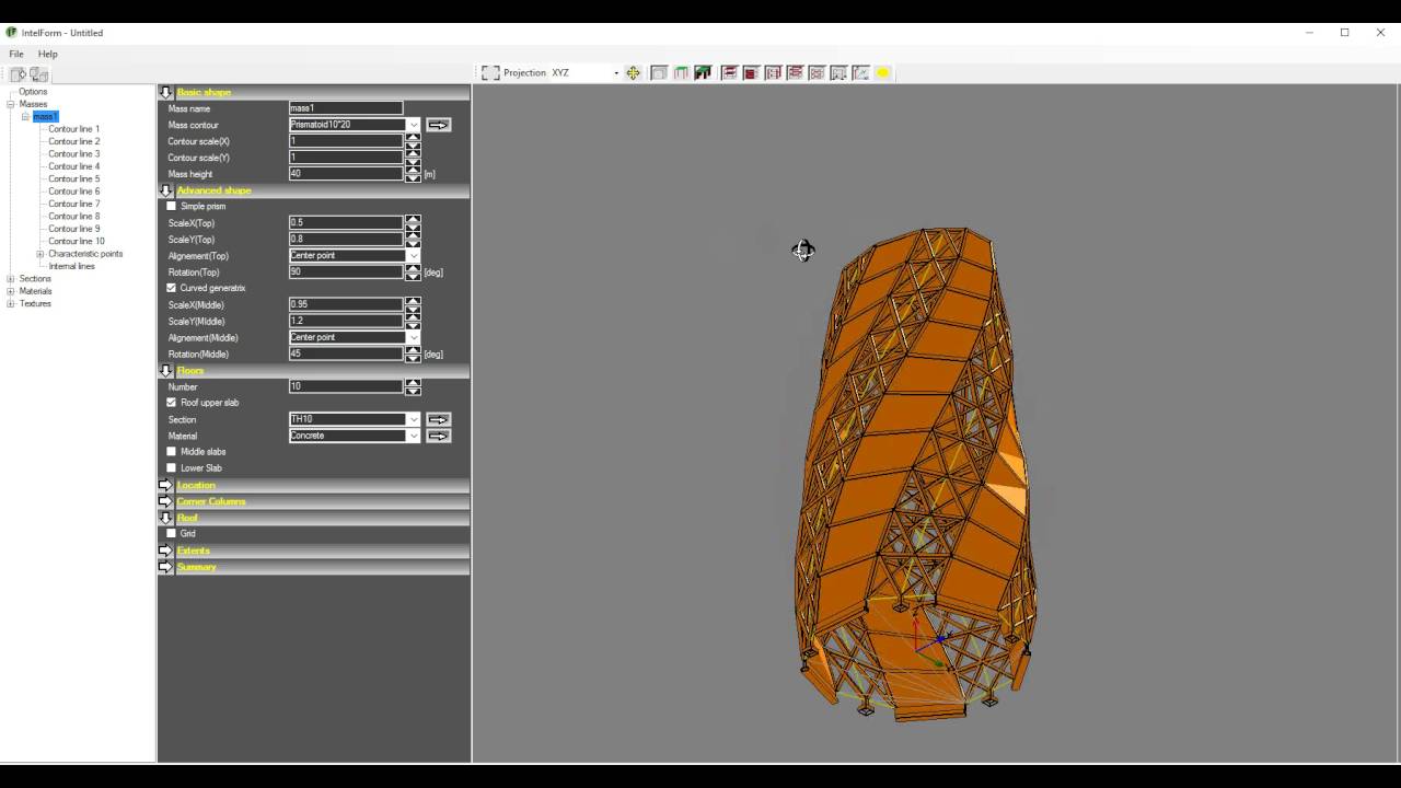 IgentForm - Advanced mass modeling - YouTube