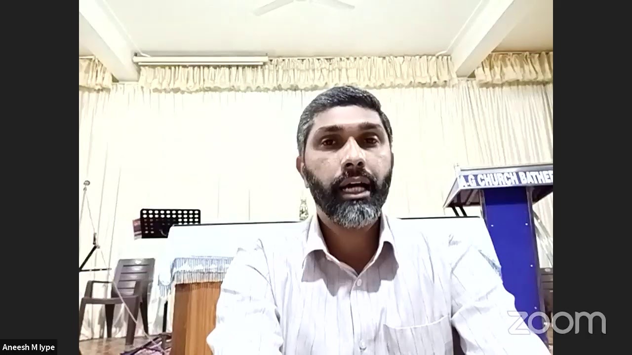 Christhava Chintha Webinar Dec 12th 2020 || Speakers Varghese M Samuel ...