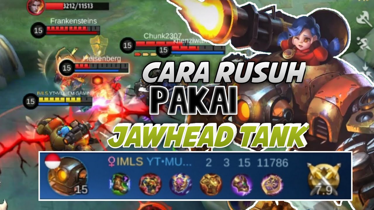 BUILD JAWHEAD SAKIT DAN KUAT - BUILD JAWHEAD TANK TERKUAT MOBILE ...