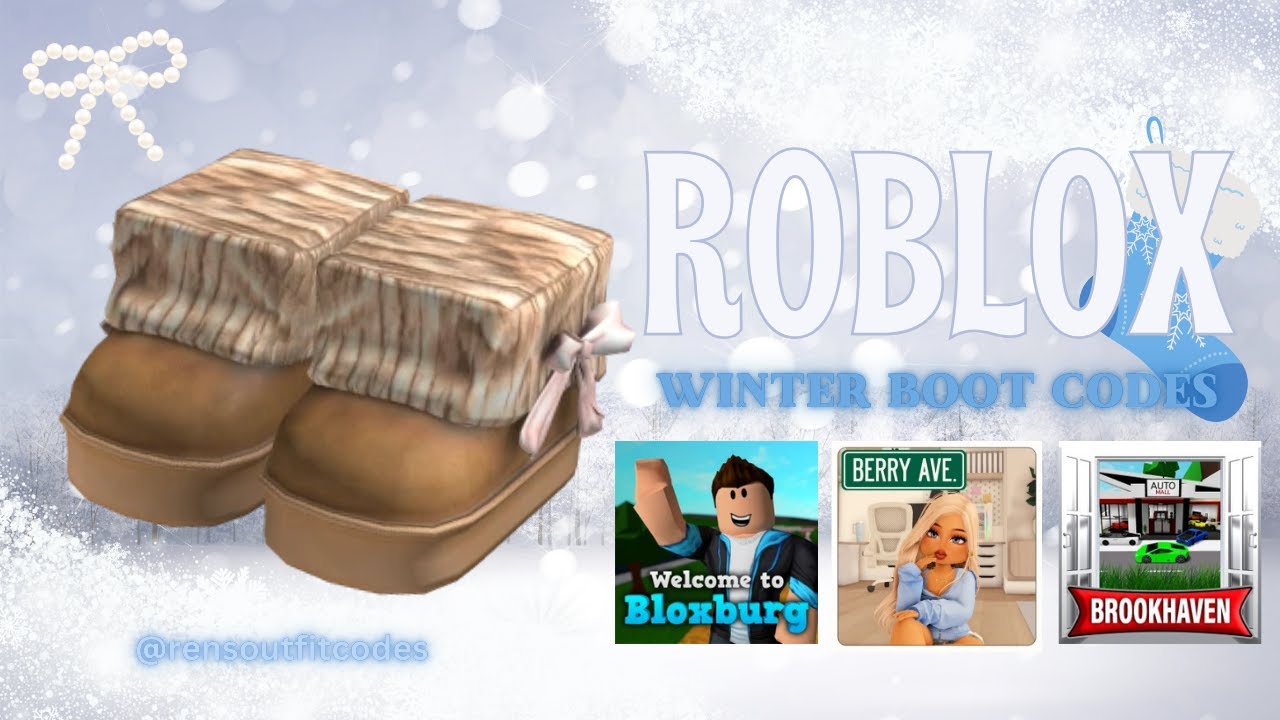 bloxburg + berry avenue Christmas Boot Codes || *NEW* - YouTube