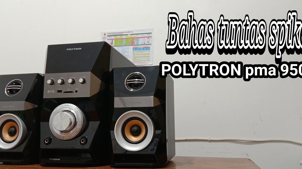Review spiker POLYTRON pma 9502 dan cocoknya digunakan diruangan apa ...