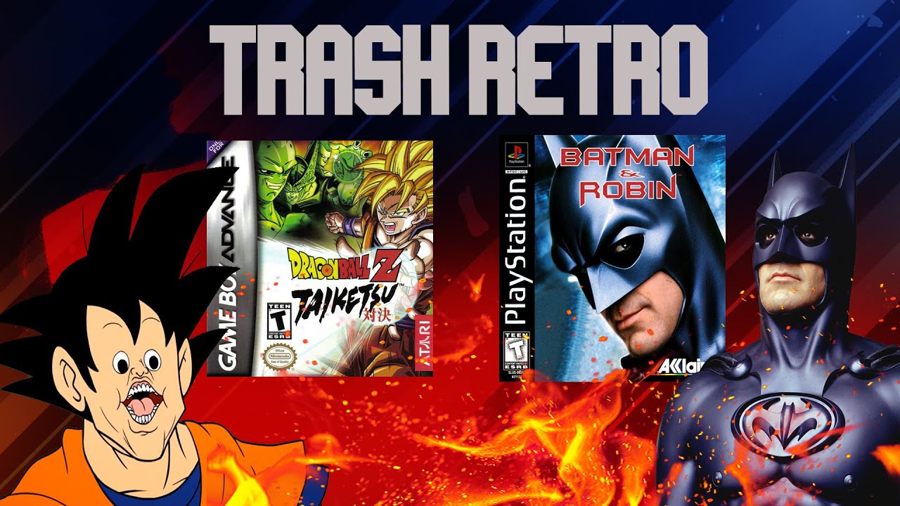 BATMAN & ROBIN TILTOU TANTO QUE NÃO DEU PRO DBZ! - TRASH RETRO #46 ...