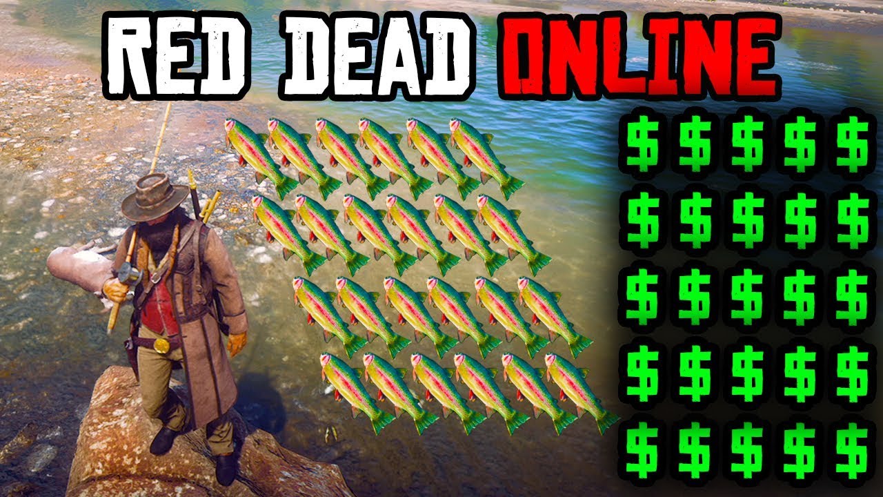 the NEW BEST WAY TO FISH.. 😍 (BEST FISHING METHOD) - RED DEAD ONLINE ...