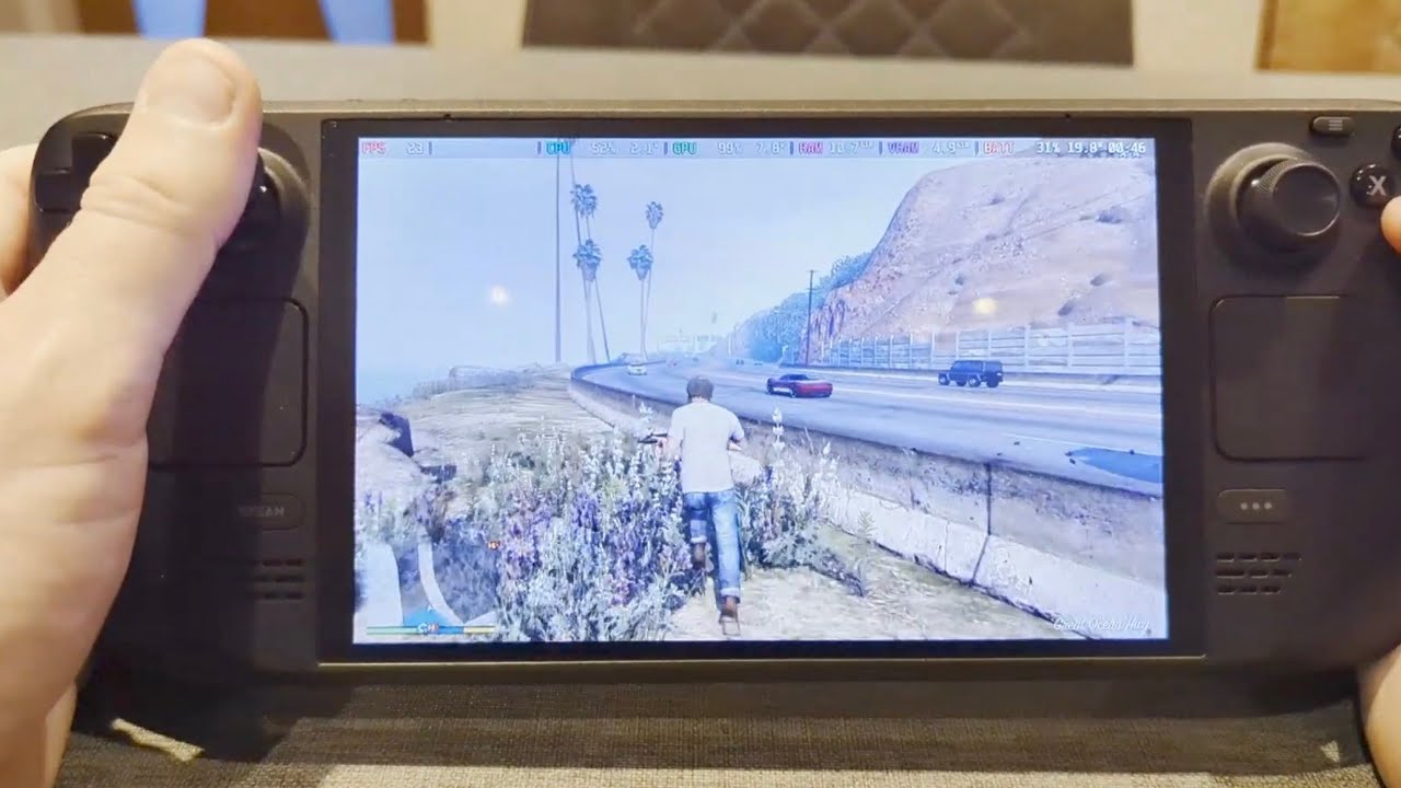 Steam Deck OLED 1TB: GTA V testing - YouTube