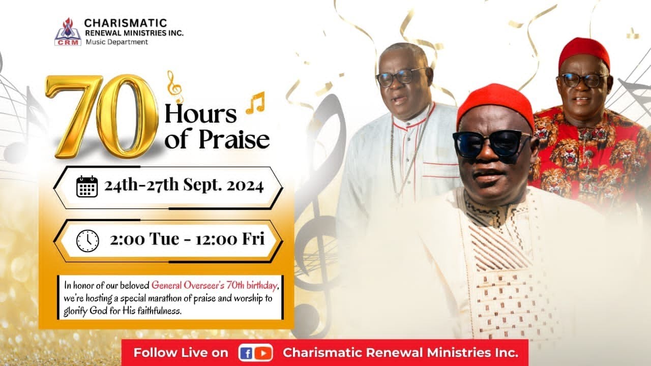 70 Hours Praise - YouTube