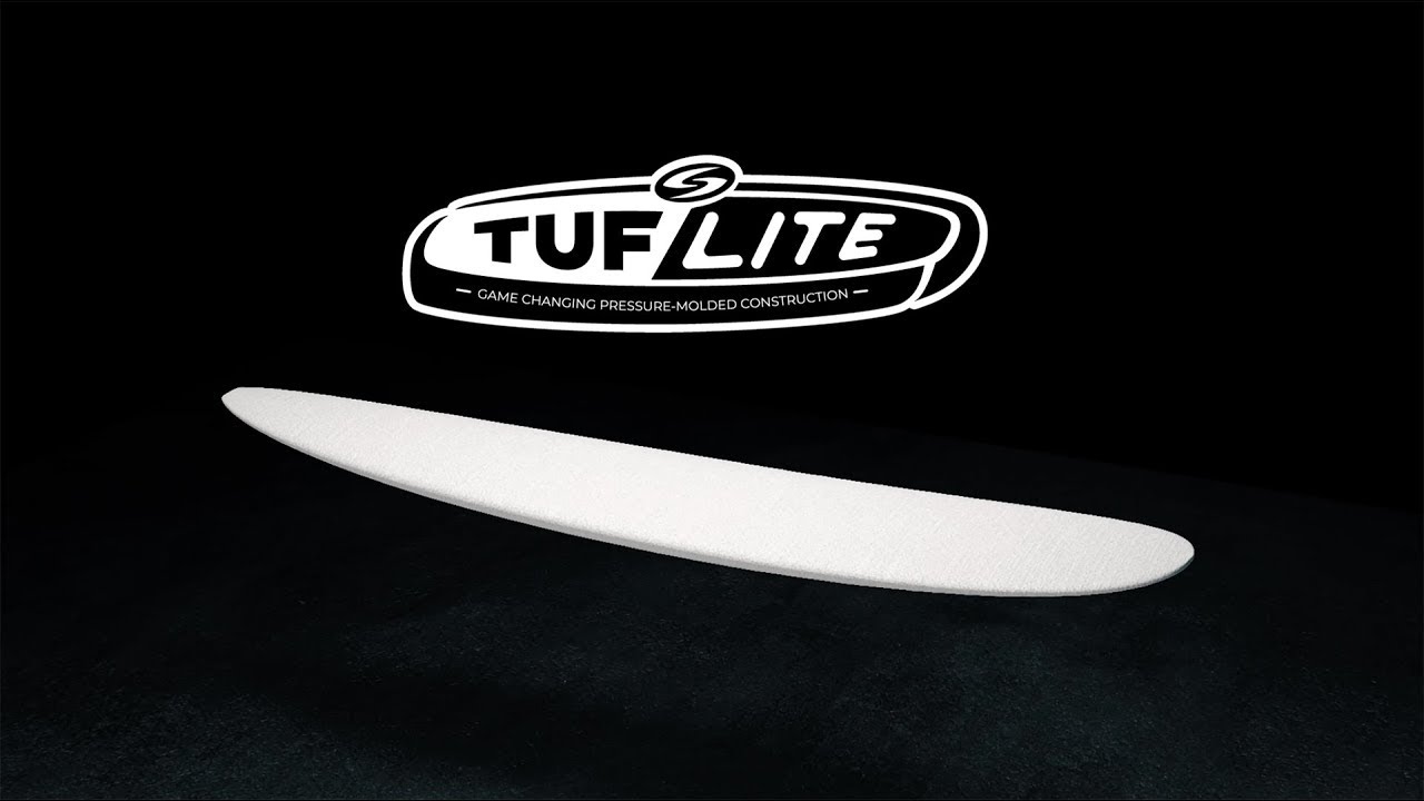 Tuflite Molded Surfboard Construction From Surftech - YouTube
