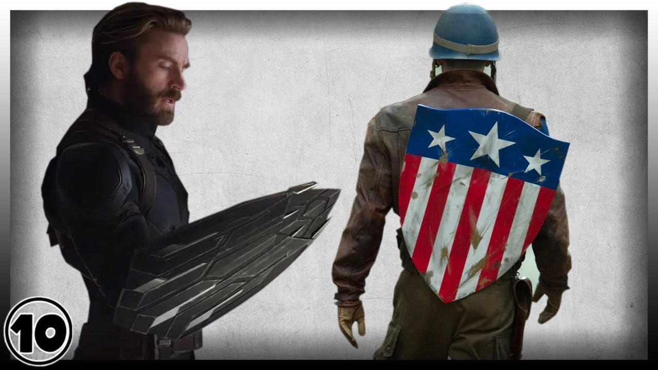 Top 10 Alternate Captain America Shields - YouTube