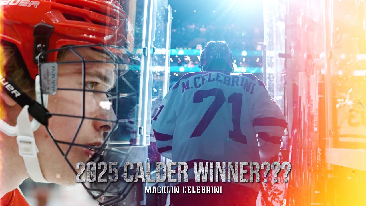 2025 Calder Winner??? || Macklin Celebrini Boston University Goals 2023 ...