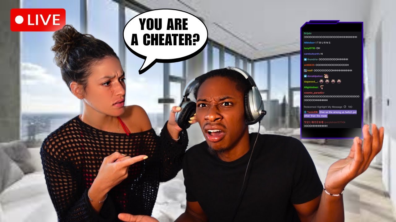 Teaching Viewers How To CHEAT Prank On My GIRLFRIEND! - YouTube