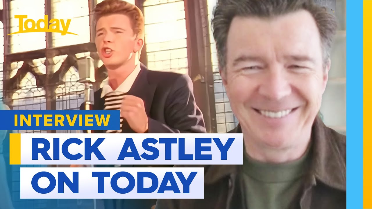 Rick Astley catches up with Today | Today Show Australia - YouTube