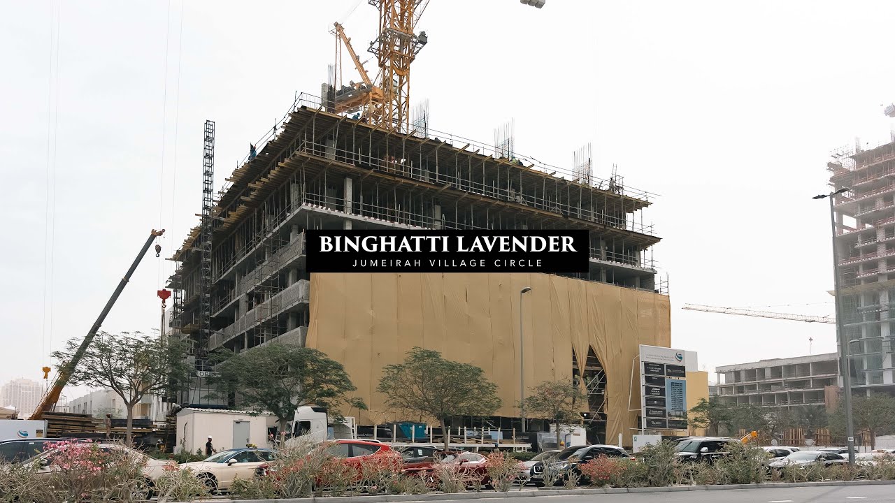 Binghatti Lavender - Project Update - March 2024 - YouTube