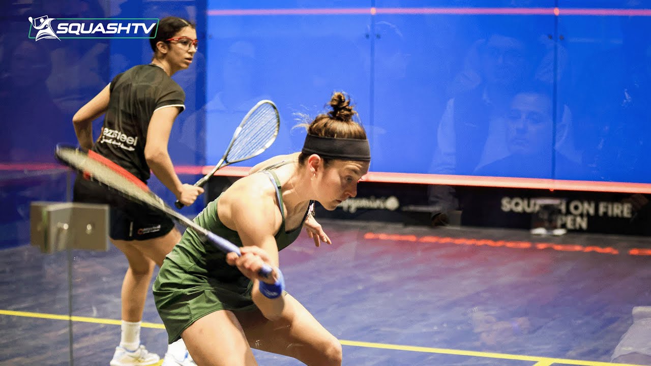 Orfi v S. Sobhy | Squash on Fire Open 2024 | SF HIGHLIGHTS - YouTube