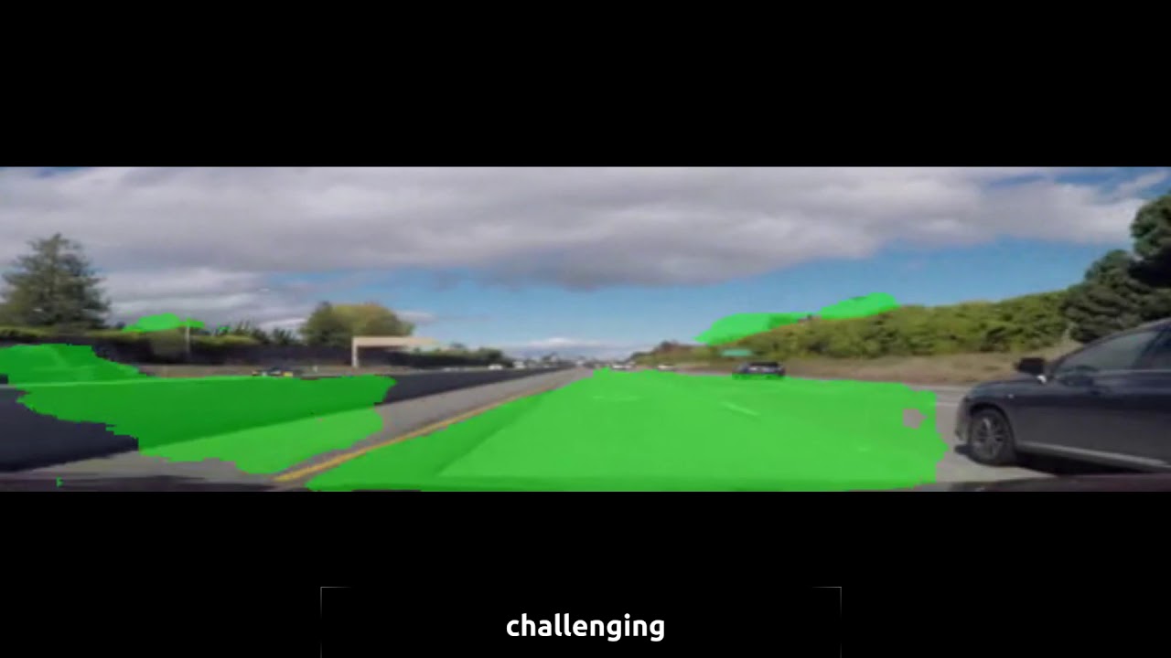 Road Semantic Segmentation using Fully convoluted networks - YouTube