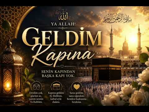 Kapına Geldim…🕋@hasret yolu cennet #iman#tövbe@