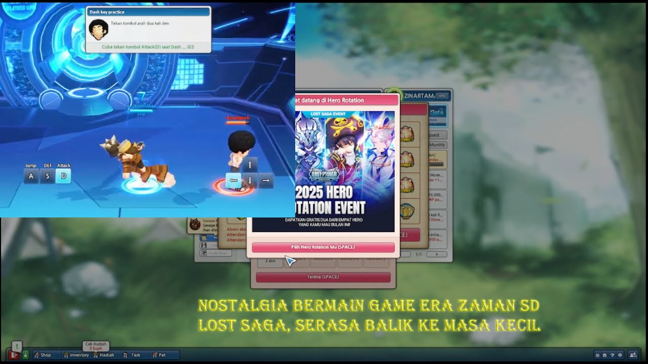 NOSTALGIA GAME LOST SAGA - YouTube