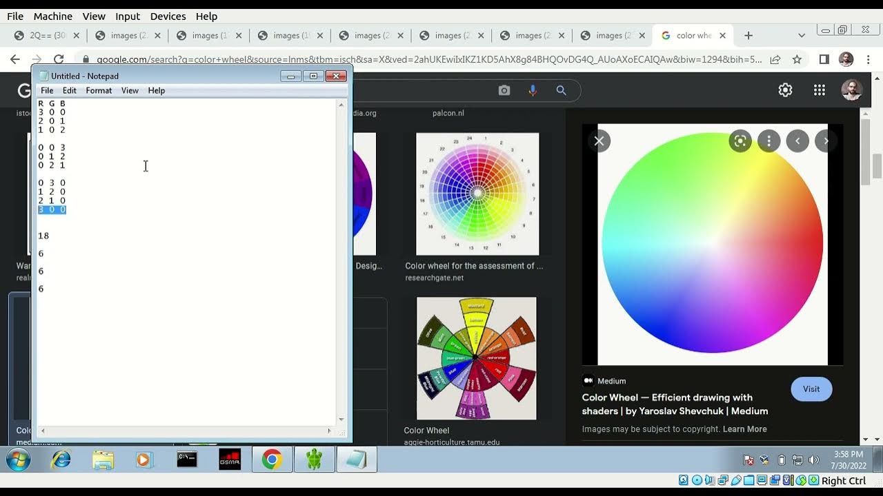 python turtle circles building colors بناء قيمة اللون برمجيا - YouTube