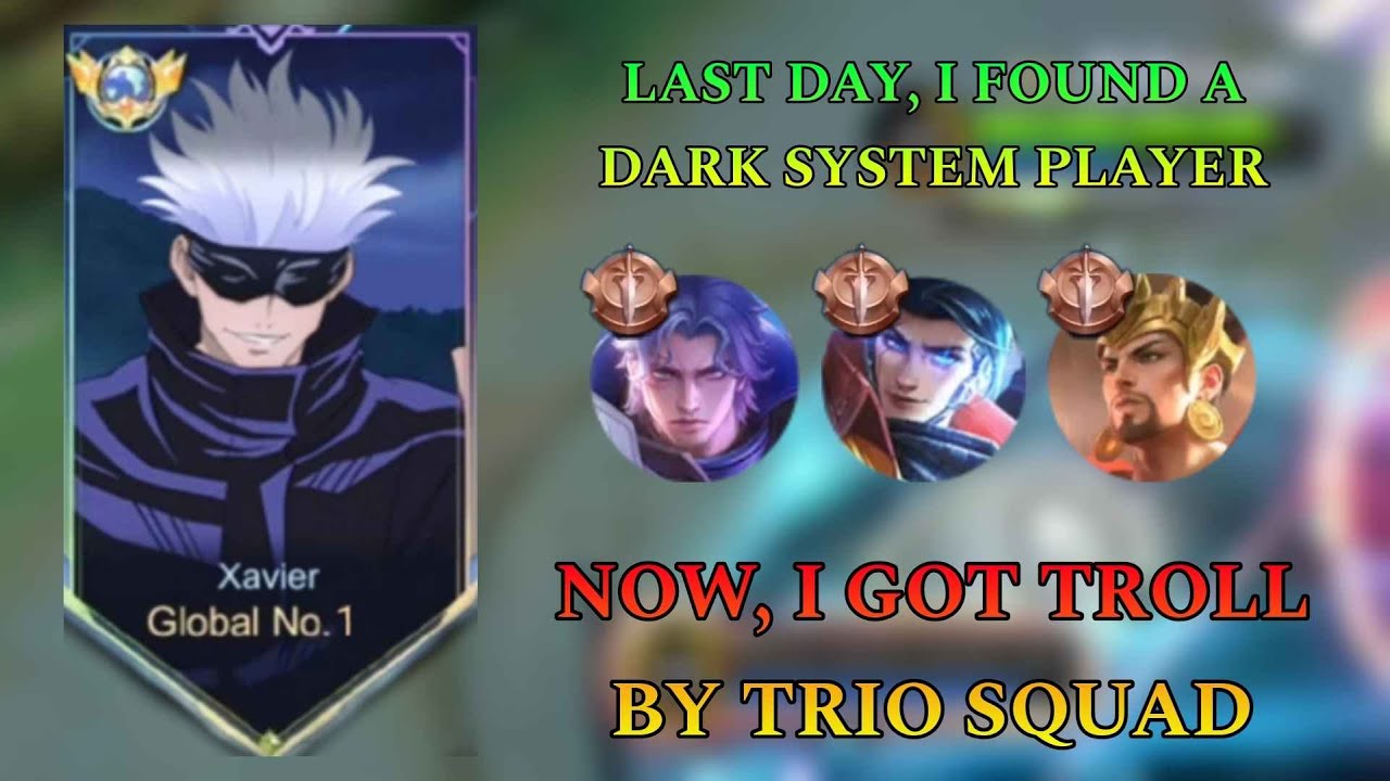 GLOBAL XAVIER JUST GOT TROLL BY TRIO SQUAD!?!? LAST DAY, I MEET A TROLL ...