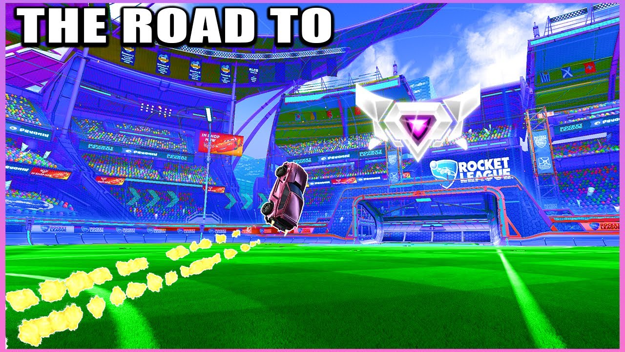 Running into a Ex Pro in Ranked! Road to SSL Rocket League - YouTube