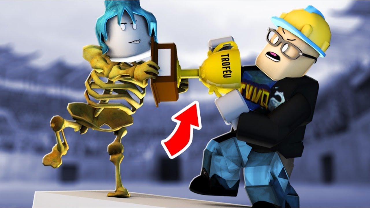 TROFÉU DE QUEM É MAIS NOOB l ROBLOX FORTNITE - YouTube