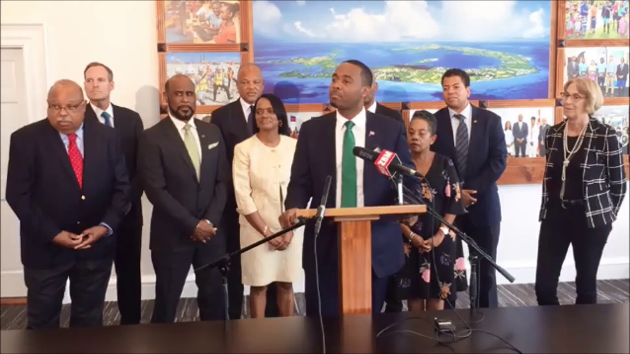 Premier Announces Bermuda First Group, October 26 2017 - YouTube