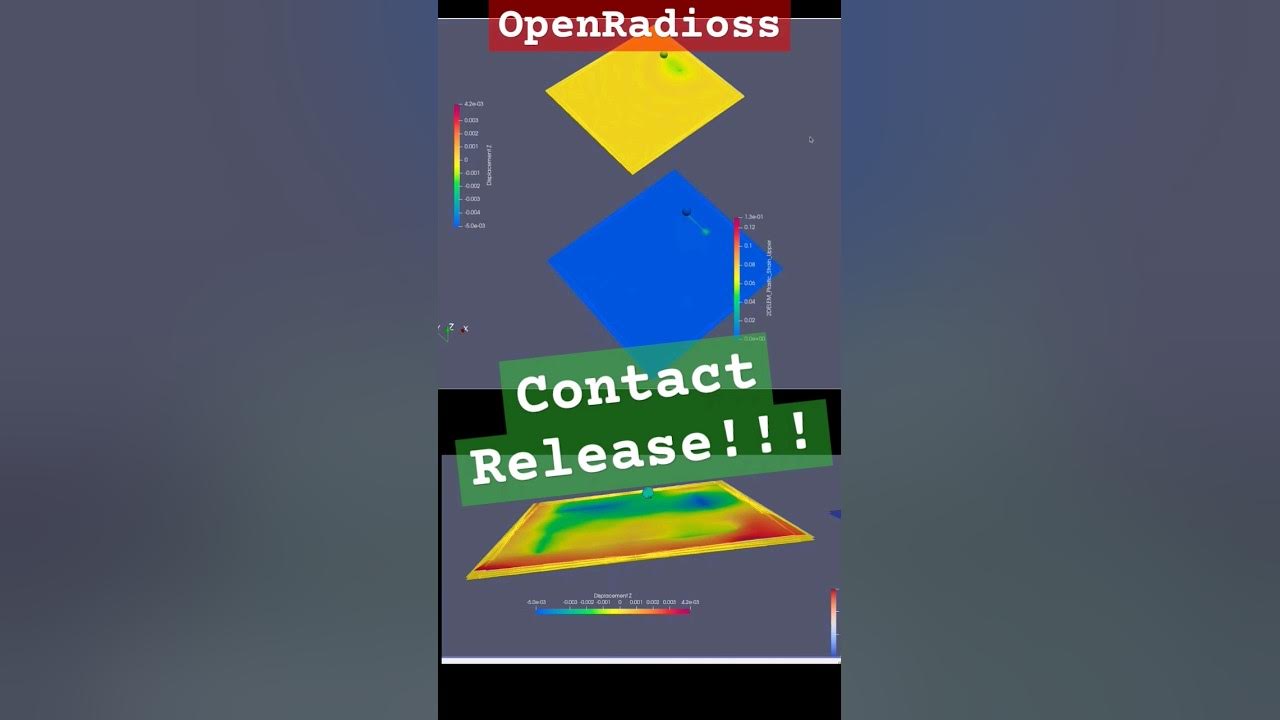 OpenRadioss Contact release!!! - YouTube