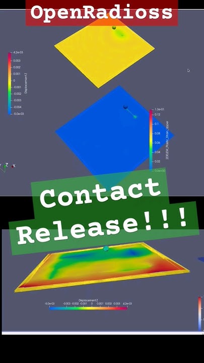 OpenRadioss Contact release!!! - YouTube