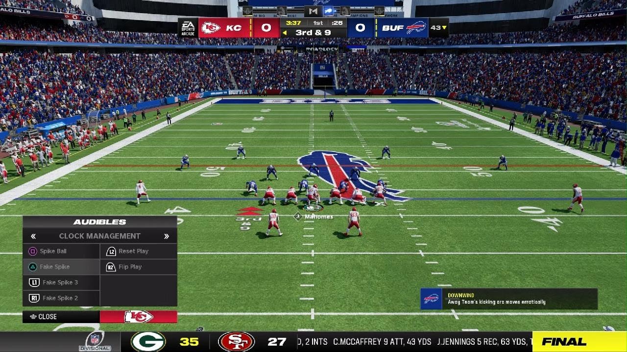 Madden NFL 24_fake spike TD - YouTube