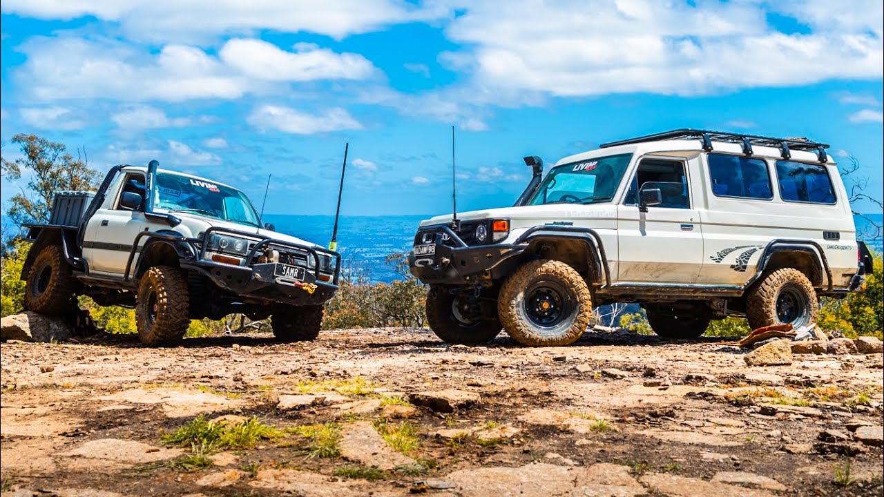 4WD Chopped 80 and Troopy take on Phone Track! TALLAROOK | We are back ...