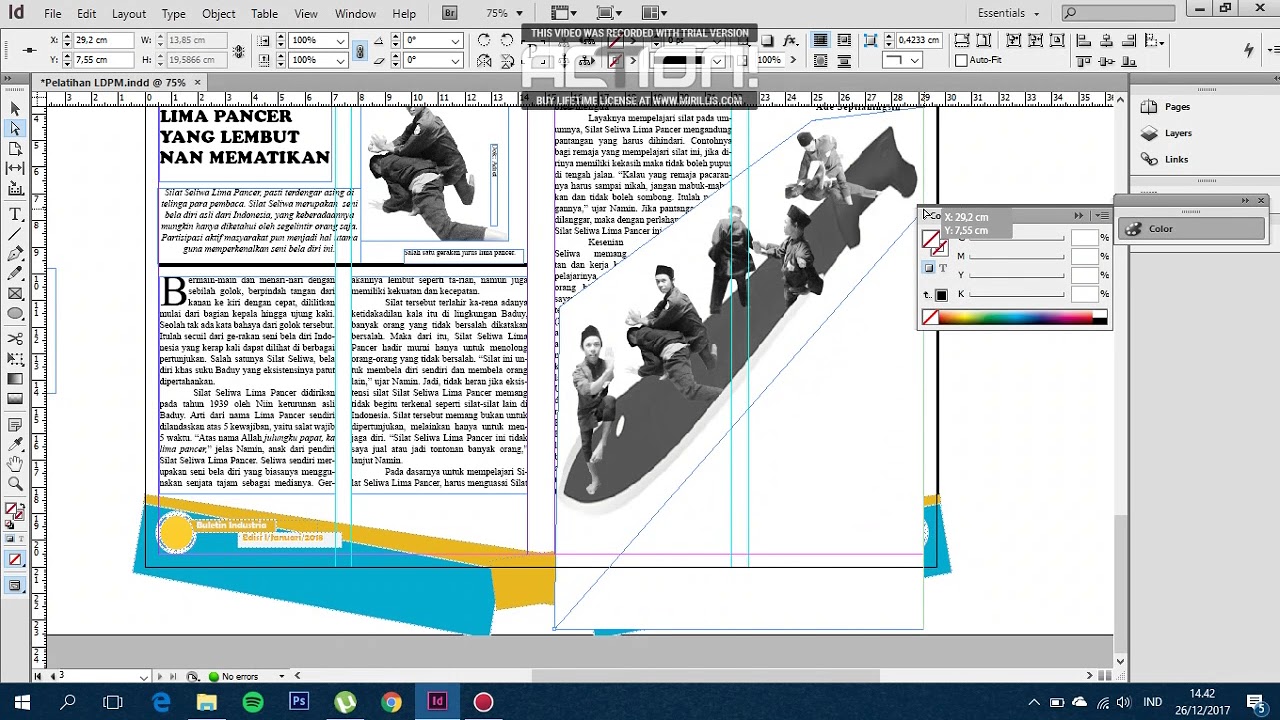 tutorial cara membuan tulisan di atas gambar dalam adobe indesign cs6 ...