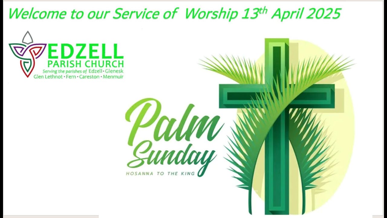 Edzell Church service of worship 13th April 2025 - YouTube
