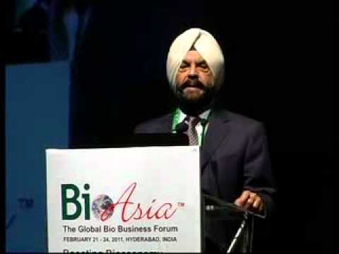 BioAsia- FABA Special Award- Dr. D.S.Brar-Chairman, GVK Bio.avi - YouTube