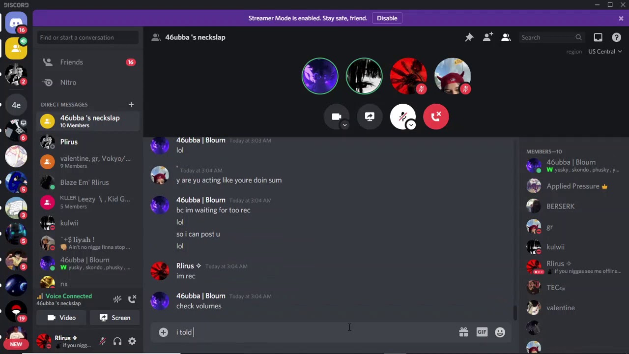 DIRUS HOEING 46UBBA {DISCORD PACKING} - YouTube