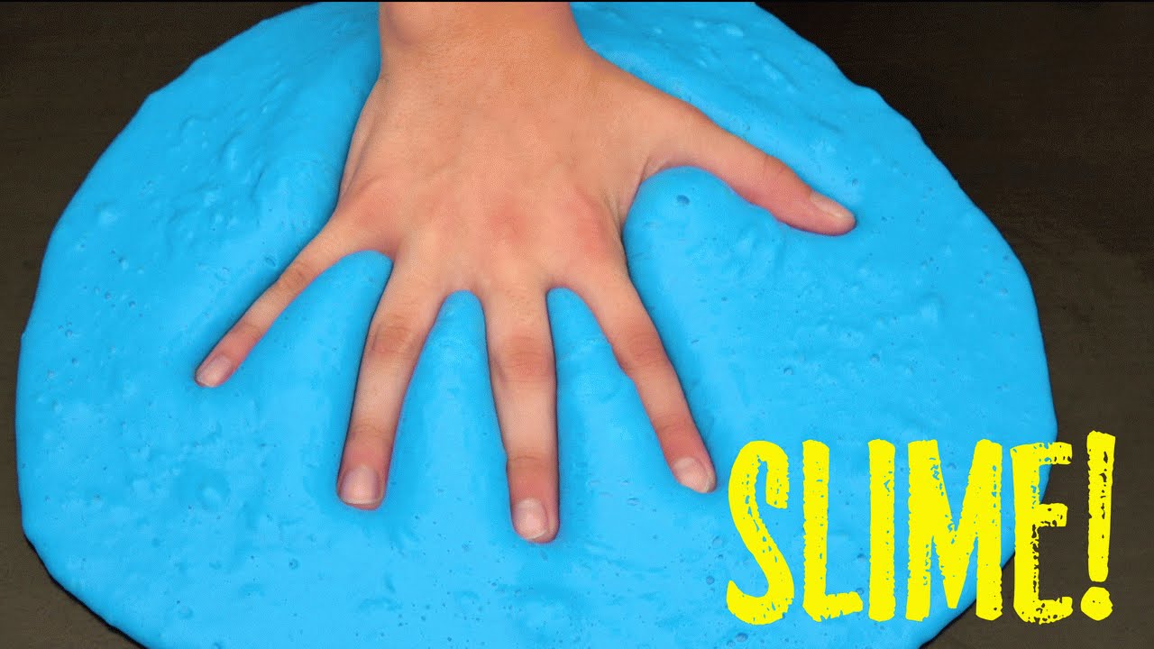 DIY Simple Slime - How To Make Slime easy No Borax, Detergent, Soap ...