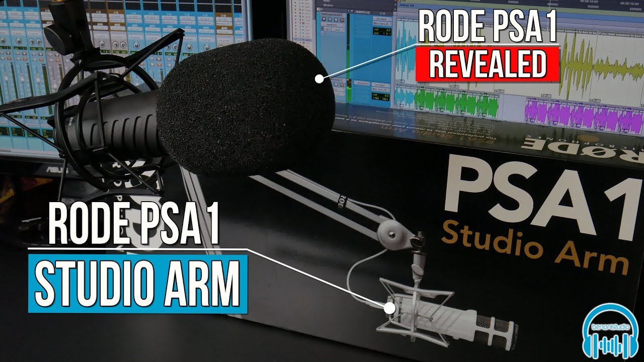 Rode PSA1 Microphone Studio Boom Arm | REVEALED 🎤⚡ - YouTube