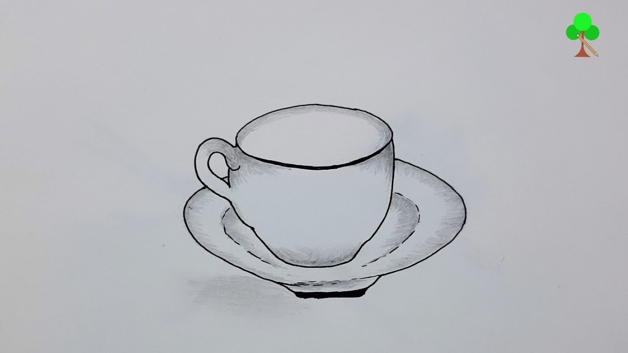 কাপ আঁকি/Cup Drawing - YouTube