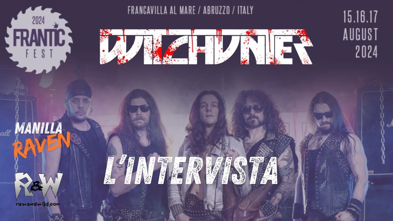 HO INTERVISTATO I WITCHUNTER AL FRANTIC FEST 2024 - YouTube