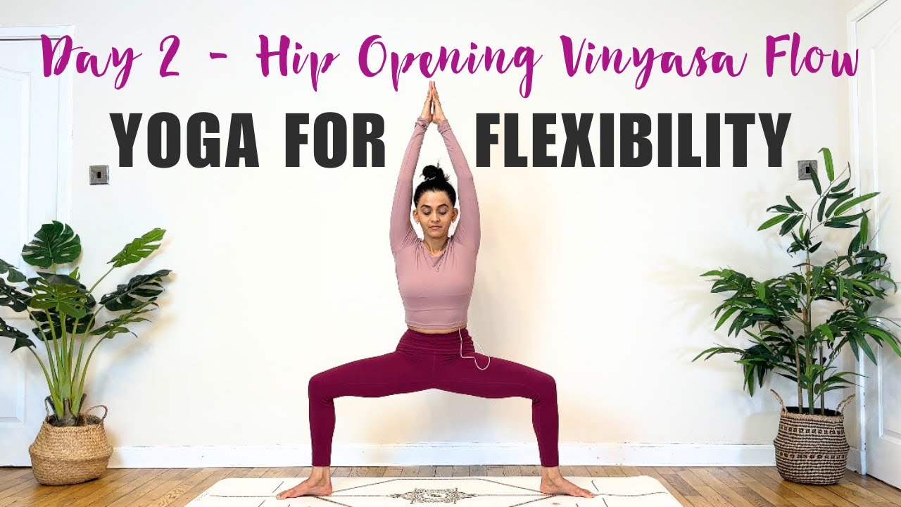 Yoga Challenge | Daily Yoga Flow | Day 2 Yoga for Flexibility | Hip ...