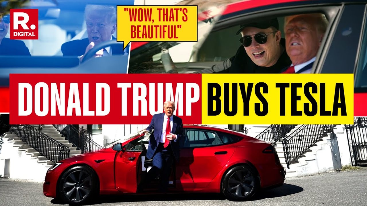 Trump Buys Tesla with Elon Musk’s Help, Calls It ‘A Great American ...