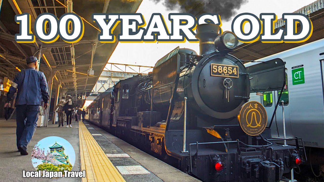 Riding in a Japan’s CENTURY Old STEAM Train - YouTube