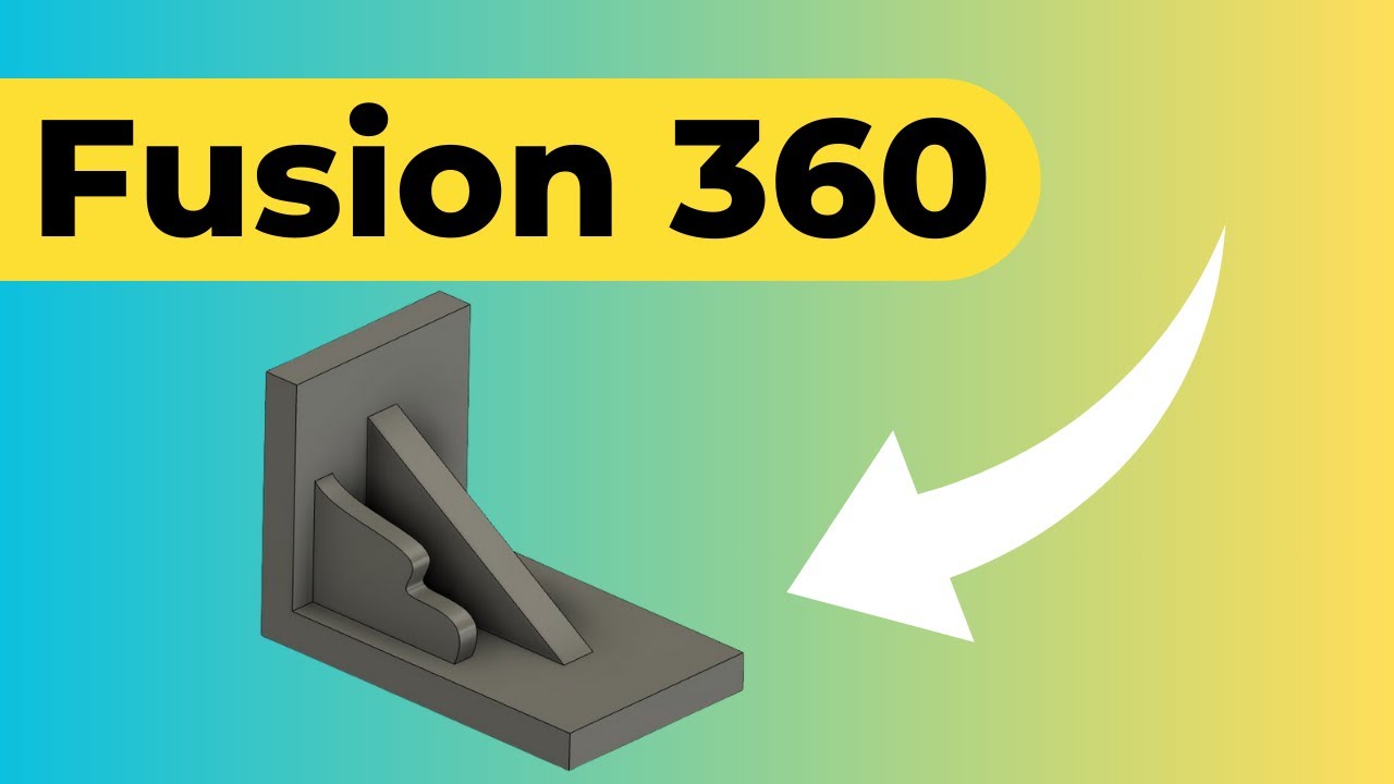 How to Quickly Create Reinforcing Ribs in Autodesk Fusion 360 - 2 Easy ...