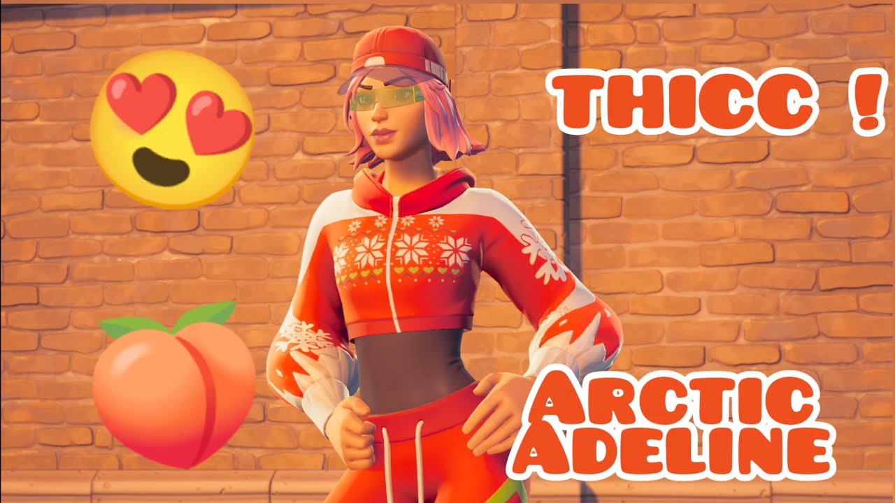 ARCTIC ADELINE is THICC! (fortnite BOOTY showcase) - YouTube