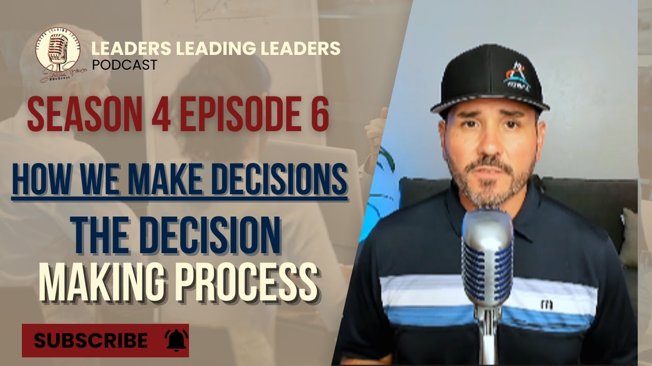 How We Make Decisions (The Decision Making Process) - YouTube