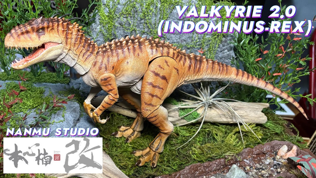 Nanmu Studio -Valkyrie 2.0 (Indominus-Rex)-Best Dinosaur Action Figure ...